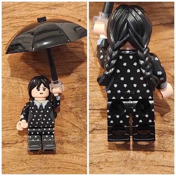 Toys | Wednesday Minifigure Jenna Ortega Addams Family Minifigure ...